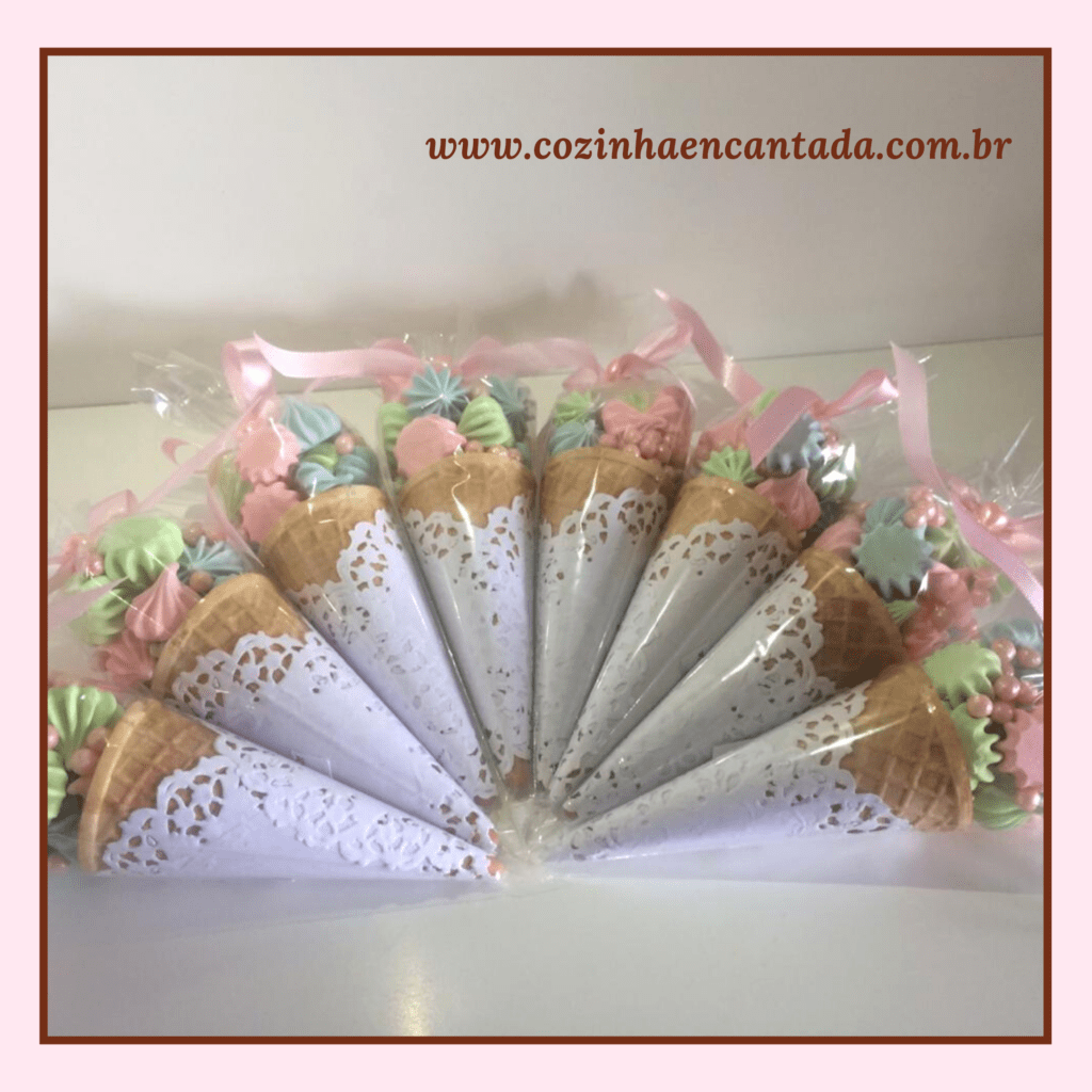 Mini Suspiros e Suspiros Gourmet