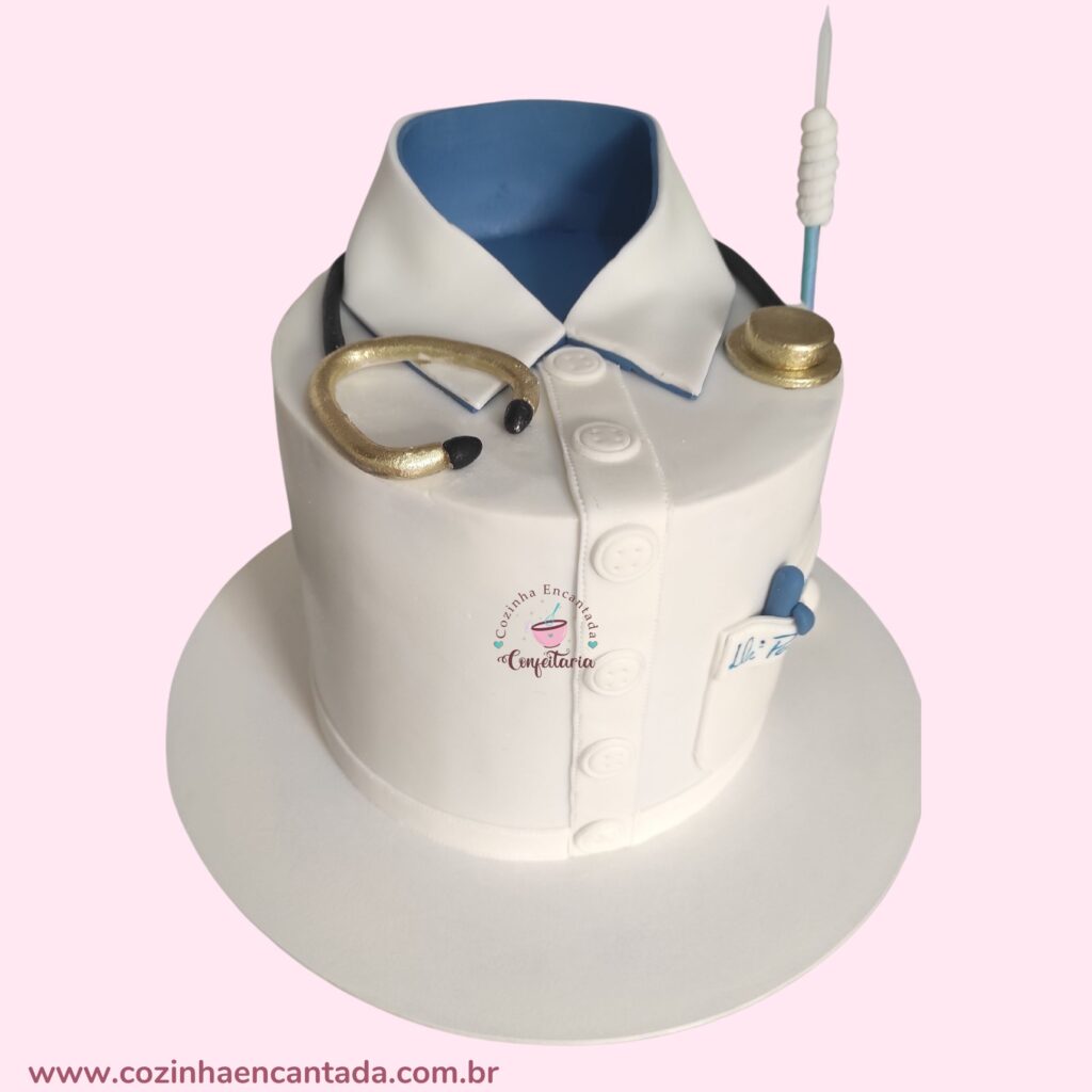 Bolo Tema Medicina e Área De Saúde Em BH